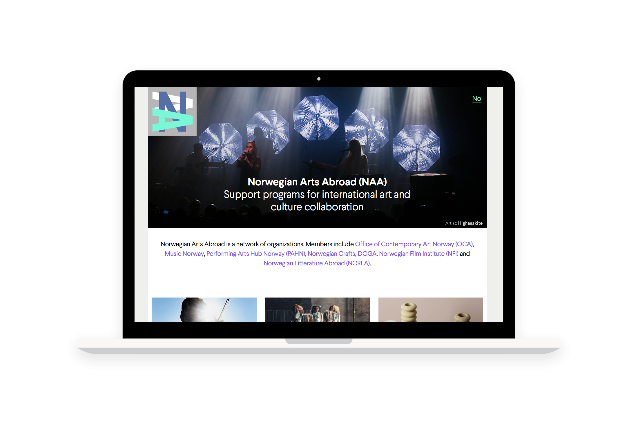 NAA – Norwegian Arts Abroad - Metric (en)